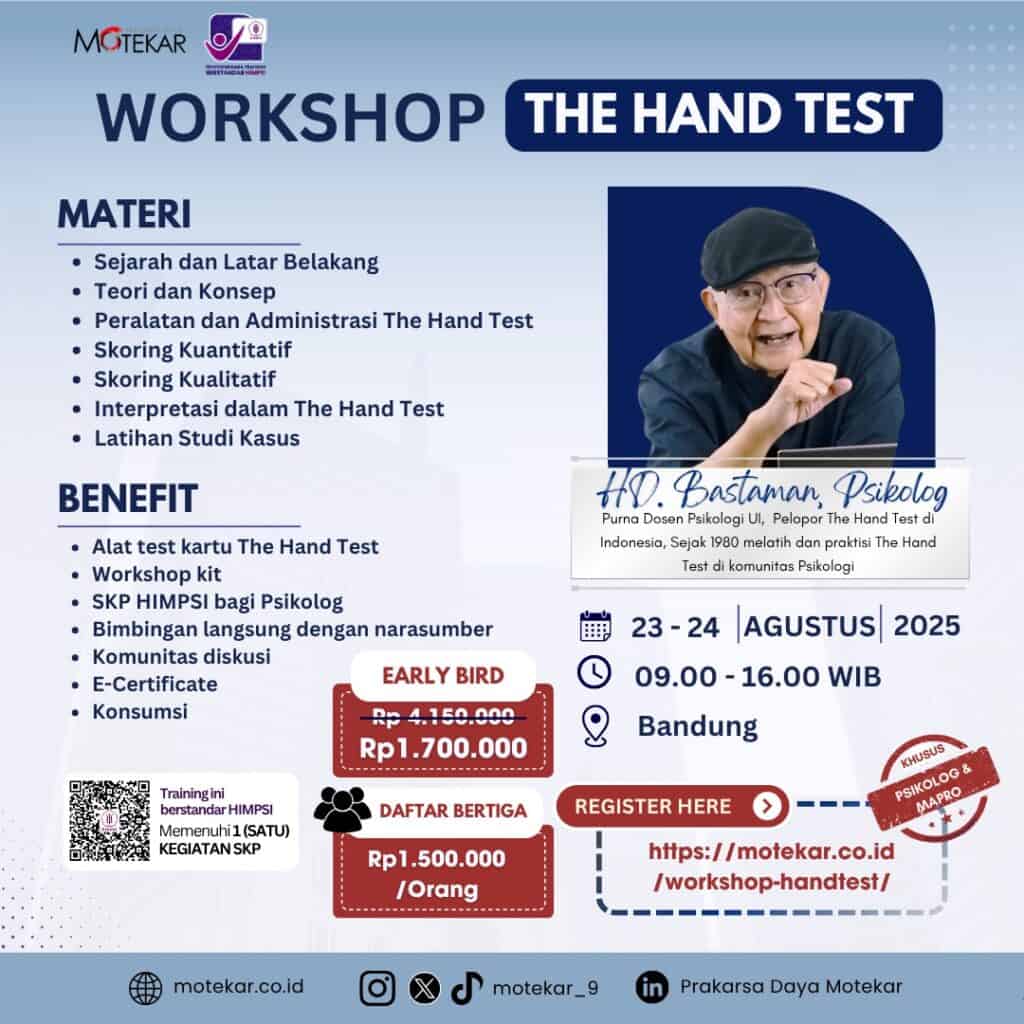 WORKSHOP THE HAND TEST - Prakarsa Daya Motekar